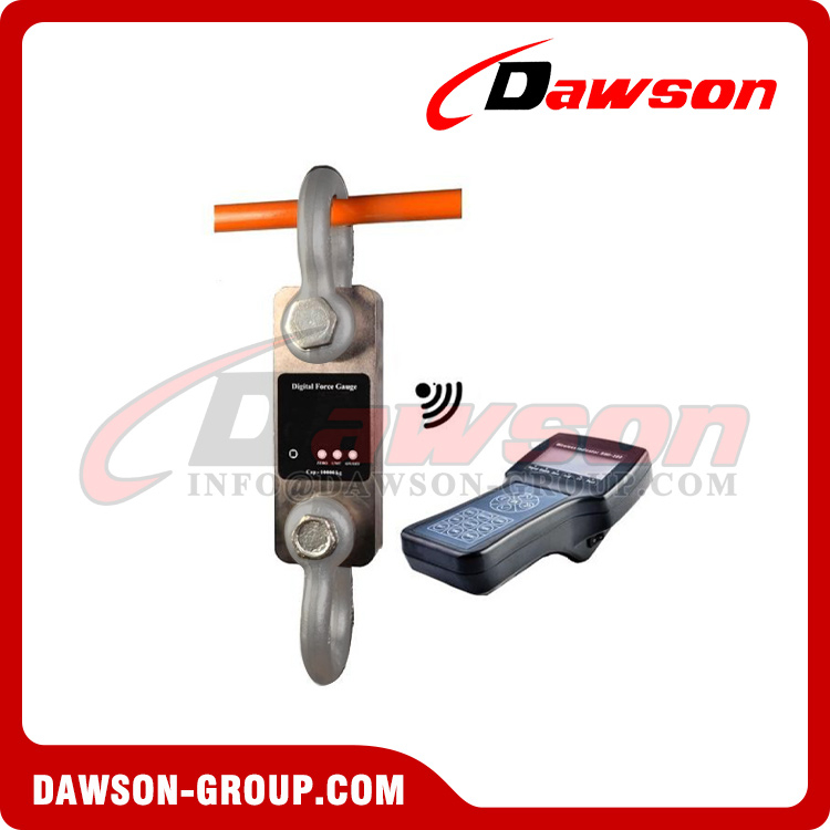 DS-LC-SW7W 1-500T Wireless Load Link, Tension Force Crane, Cell Sensor Digital, Dynamometers ...