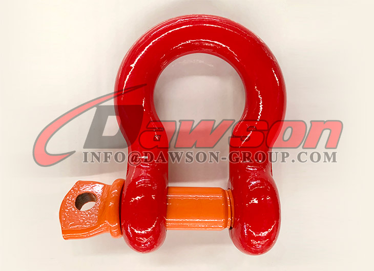 DS758 Grade G8 T8 Screw Type Alloy Bow Shackle, Anchor Shackle with ...