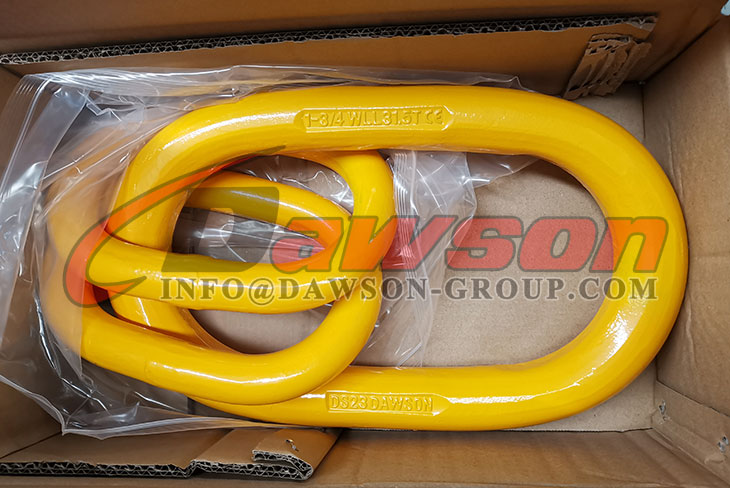 Grade 80 U.S. Type Forged Master Link Assembly for Wire Rope Lifting ...
