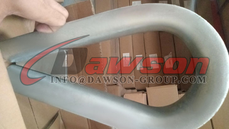 DS-HTFR Heavy Duty Hawser Thimble for Fiber Ropes, Synthetic Rope ...