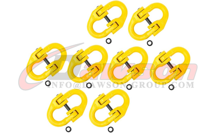 8 Pack 1/2'' 3/8'' 5/16'' G80 Forged Alloy Steel Coupling Link, Hammer ...