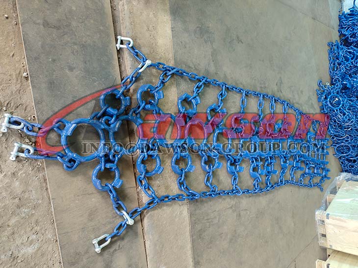 Multi-Ring Ring Chain, Big Rings Skidder Chain & Net Studded Skidder ...