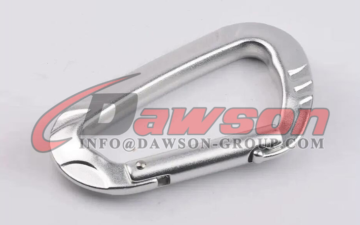 DSJ-A1305 Aluminum Material For Custom Round Shape Carabiner, 12KN ...