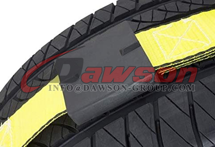 2'' x 10' Over The Wheel Tire Straps with Ratchet, Swivel J Hook ...