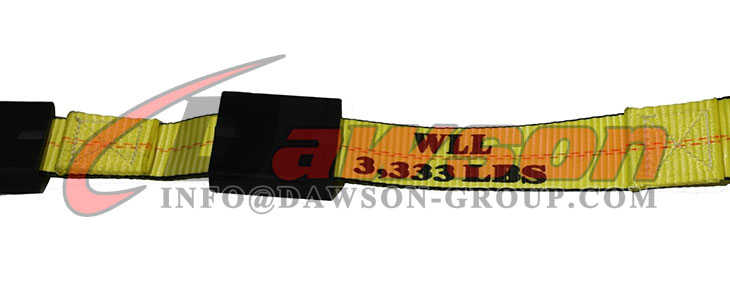 2'' x 10' Over The Wheel Tire Straps with Ratchet, Swivel J Hook ...