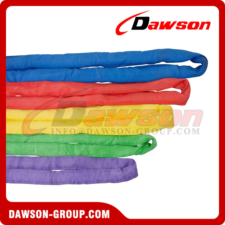 Endless Round Sling 4' Green with Hook Combo, 5300 lbs WLL Crane ...