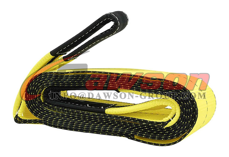 4'' x 20' Recovery Tow Strap Heavy Duty 32,000 lbs Break Strength, Use ...