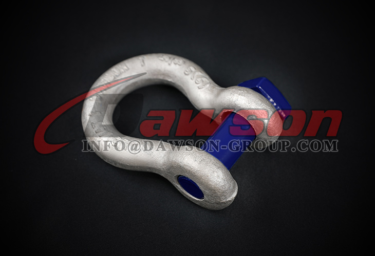 Forged Trawling Bow Shackle with Square Head Pin, Fishing Shackles ...