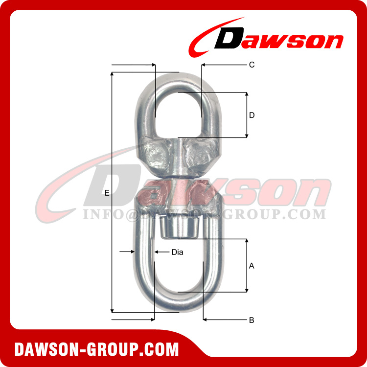 Stainless Steel Swivels for Fishing & Aquaculture, SS316 SS304 Trawling ...