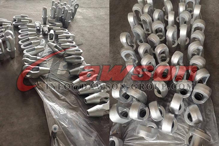 High Tensile Steel Closed Spelter Sockets DG-417 for Steel Wire Rope ...