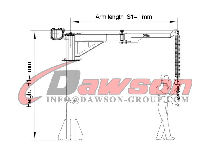 Cantilever Crane, Folding Arm Type Slewing Arm Crane, Jib Cranes ...