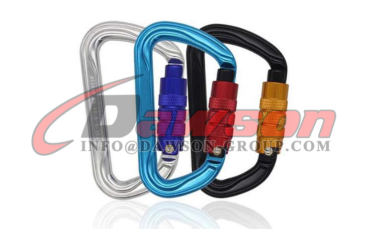 DSJ-A7111TN Aluminum Material For Custom Round Shape Carabiner ...