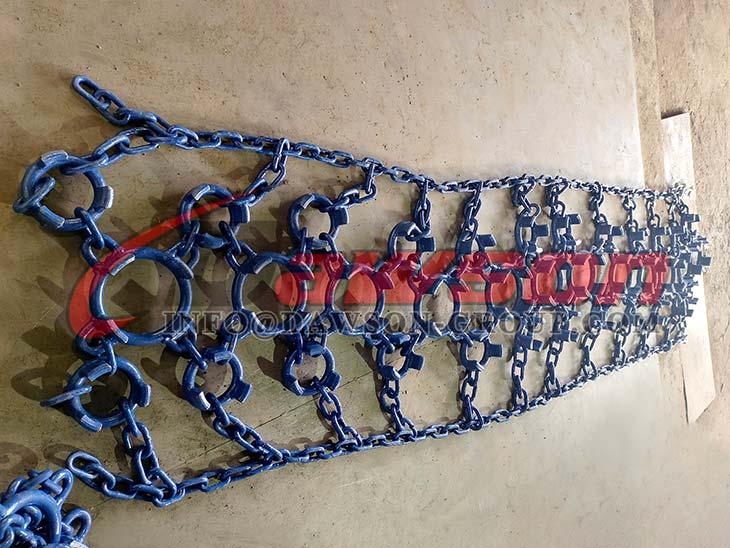 Multi-Ring Ring Chain, Big Rings Skidder Chain & Net Studded Skidder ...