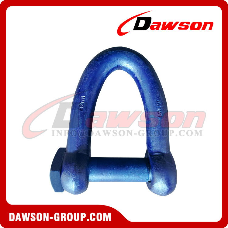 Steel Vee Type Shackles for Fishing, Delta Fishing Shackle, Blue ...