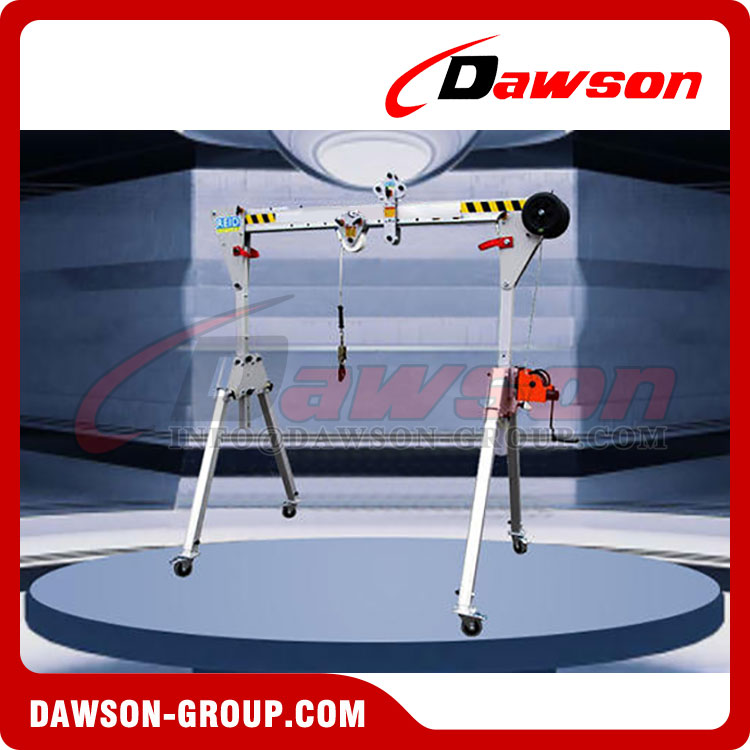 DS-LT5 Folding Adjustable Height Aluminum Alloy Gantry Crane,Folding ...