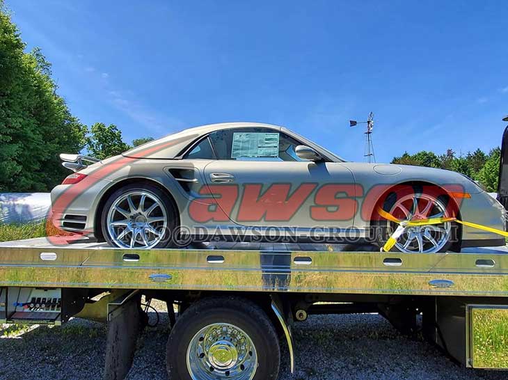 8 Point Roll Back Vehicle Tie Down Kit with Chain Extension on Both ...