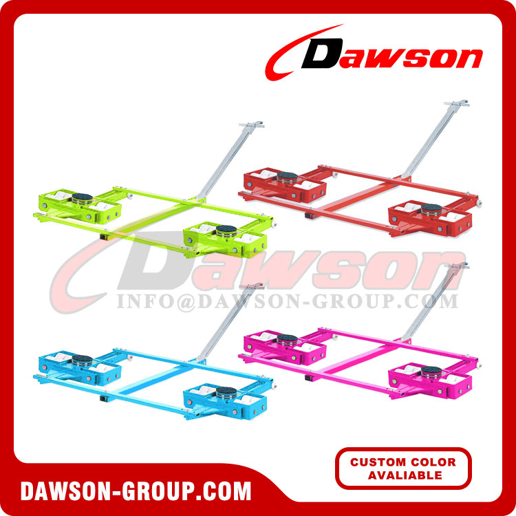 DS-WTL20 DS-WTL40 Series Tandem Trolley for Heavy Loads, Tandem Dolly ...