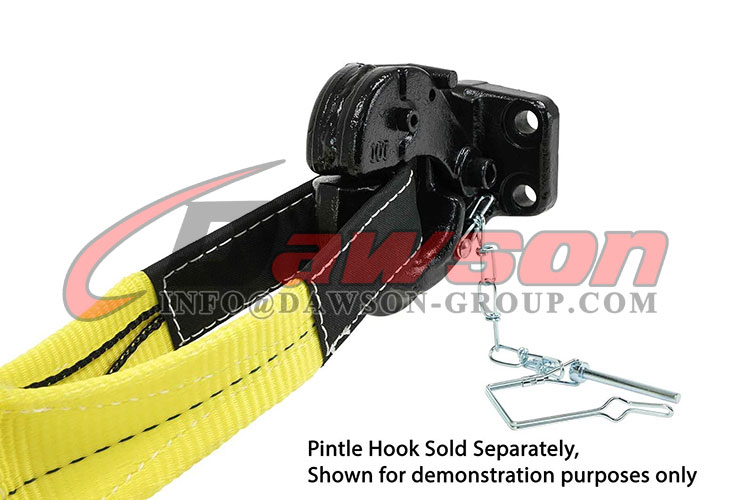 3'' x 20' Recovery Tow Strap Heavy Duty 24,000 lbs Break Strength, Use ...