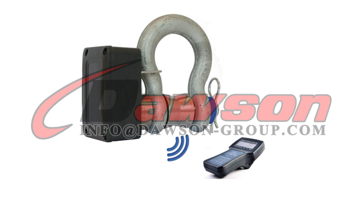 DS-LC-7505W 0.5t-1250t Wireless Pin Load Cell Shackle, Load shackle ...