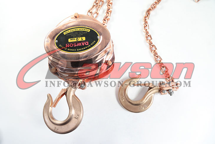 0.5T 1T 2T 3T 5T 10T 20T Aluminum Bronze Alloy Chain Hoist, 500kg 1000kg 2000kg 3000kg 5000kg ...