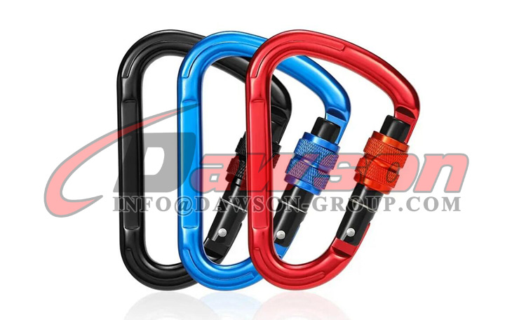 DSJ-A7107TN Aluminum Material For Custom Round Shape Carabiner, Pear ...