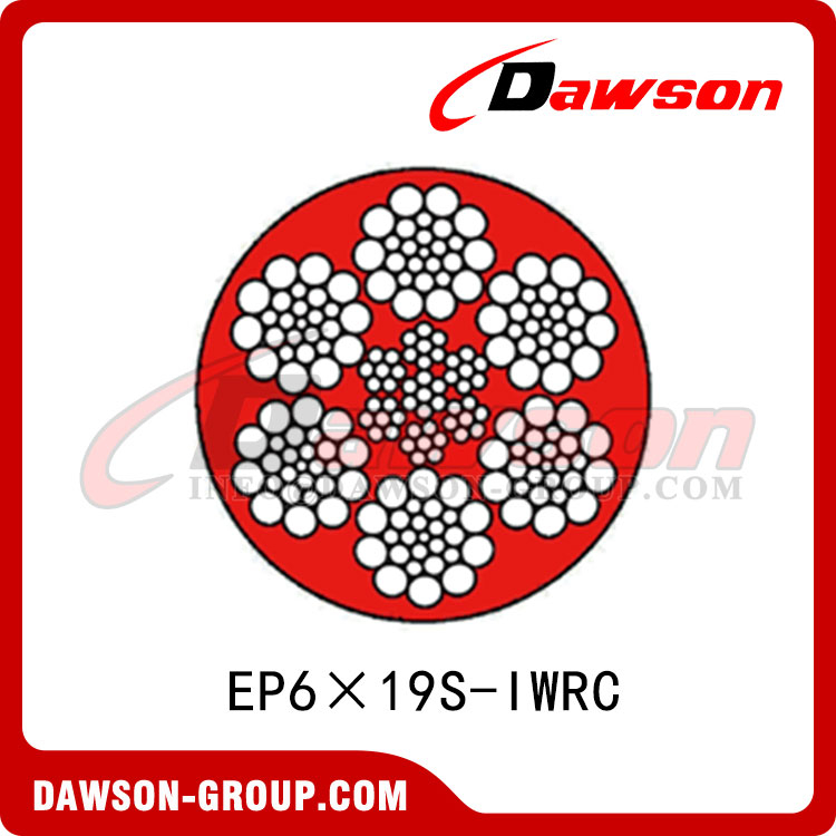 Steel Wire Rope(6×19S-IWRC)(EP6×19S-IWRC) API Imperial, Wire Rope for Oceanography - Dawson ...