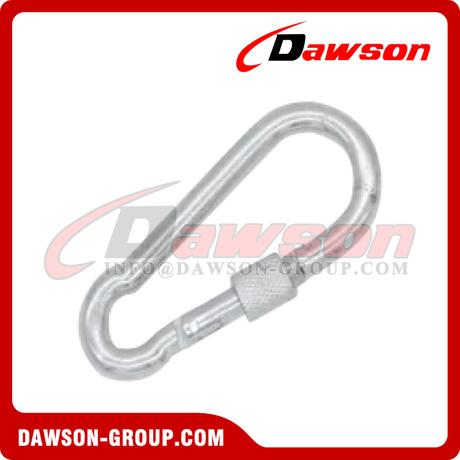 DSJ-6021-1 Safety Steel Carabiner For Outdoor Activity, Sheet Steel ...