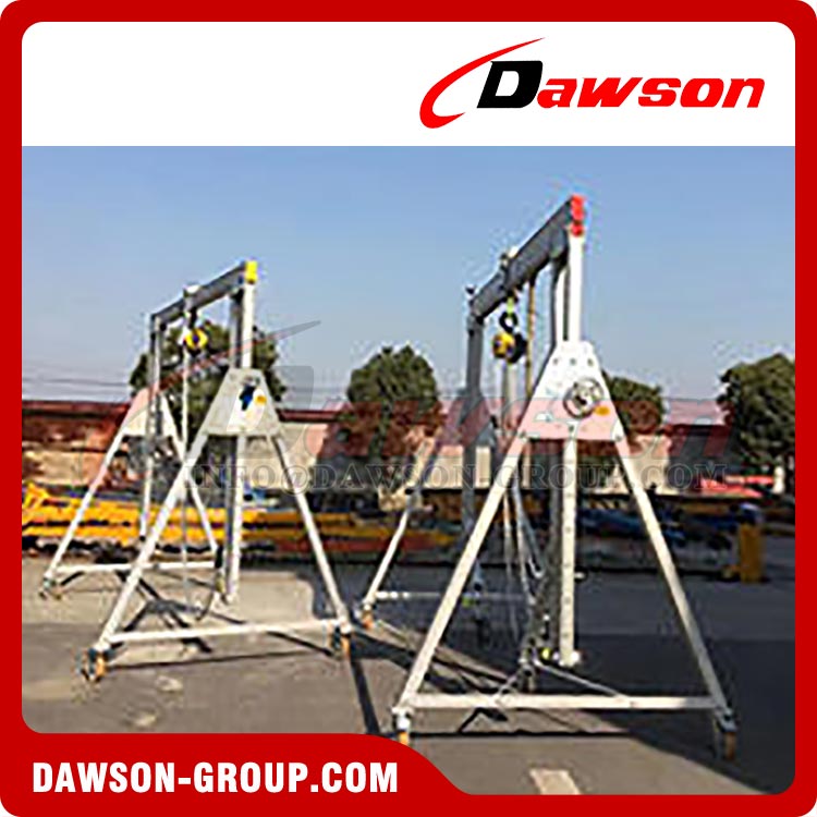 DS-LT5 Folding Adjustable Height Aluminum Alloy Gantry Crane,Folding ...