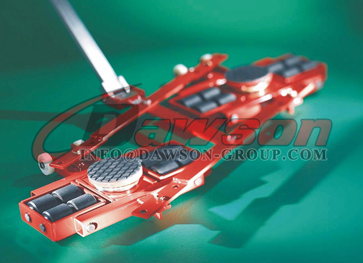 DS-WF100+DS-WTL100 Series Tandem Trolley for Heavy Loads, Tandem Dolly ...