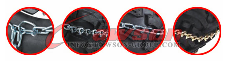 ATV Snow Tire Chains, Customization V-bar Snow Chain, Standard Snow ...