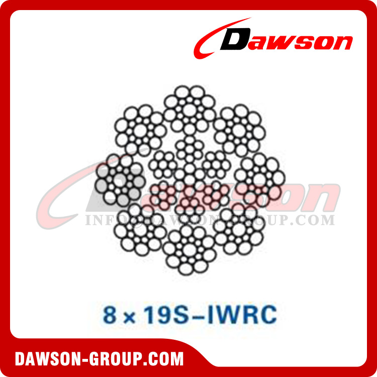 Steel Wire Rope (8×19S-IWRC)(8×25F-IWRC)(8×26WS-IWRC), Oilfield Wire Rope, Steel Wire Rope for ...