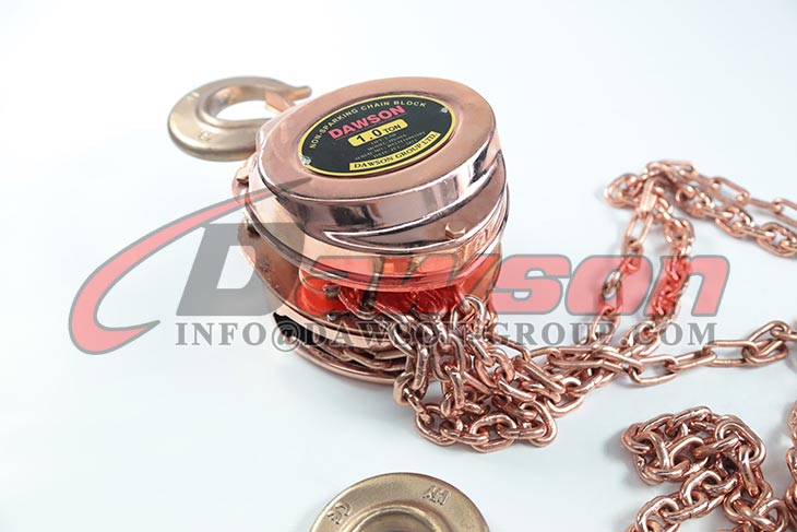 0.5T 1T 2T 3T 5T 10T 20T Aluminum Bronze Alloy Chain Hoist, 500kg 1000kg 2000kg 3000kg 5000kg ...