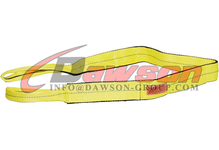 4'' x 8 ft Web Lifting Sling, 11500 LBS WLL Vertical - Polyester Heavy ...