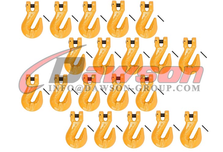 5/16'' Grade 80 Clevis Cradle Grab Hooks with Pins, Tow Hooks with ...