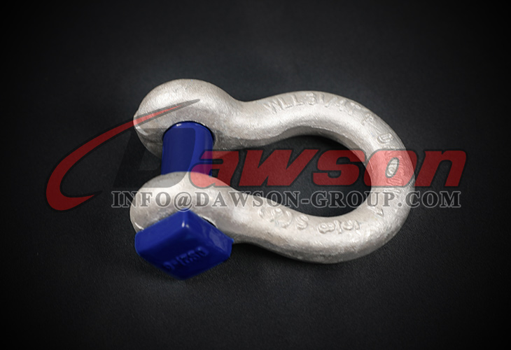 Forged Trawling Bow Shackle with Square Head Pin, Fishing Shackles ...