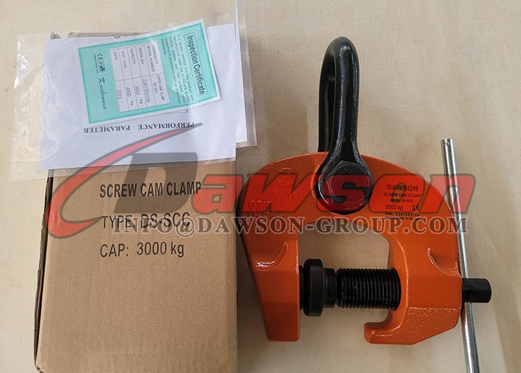 DS-SCC Type Universal Shackle Type Bolt Lifter Screw Cam Lifting Clamp ...