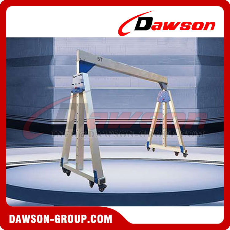 DS-LT2 Height Adjustable Aluminum Alloy Gantry Crane, Aluminum Gantry ...