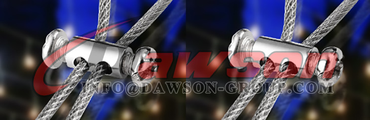 Wire Rope Lock Clip AISI 316, Wire Rope Clips, Steel Cable Clamps ...