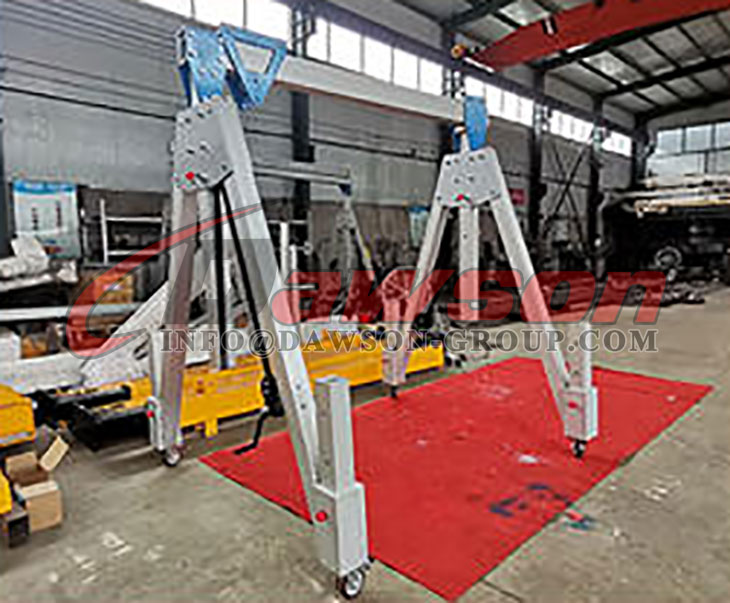 DS-LT3 Double Stage Lifting Aluminum Alloy Gantry Crane, Aluminum ...