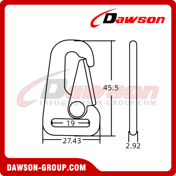 DSJ-6016 Small Steel Hook, Sheet Steel Small Hook - Dawson Group Ltd ...