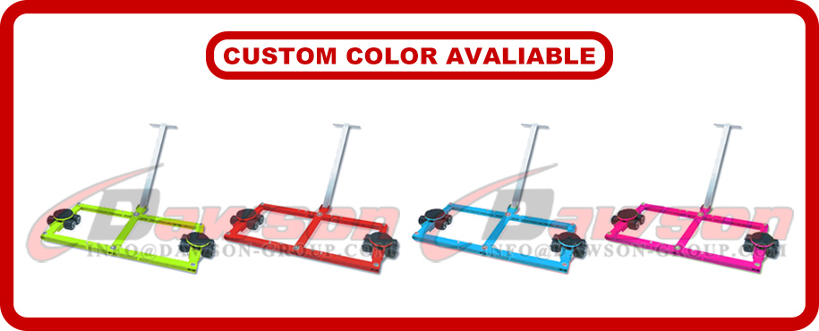 DS-WTL6 DS-WTL12 Series Tandem Trolley for Heavy Loads, Tandem Dolly ...