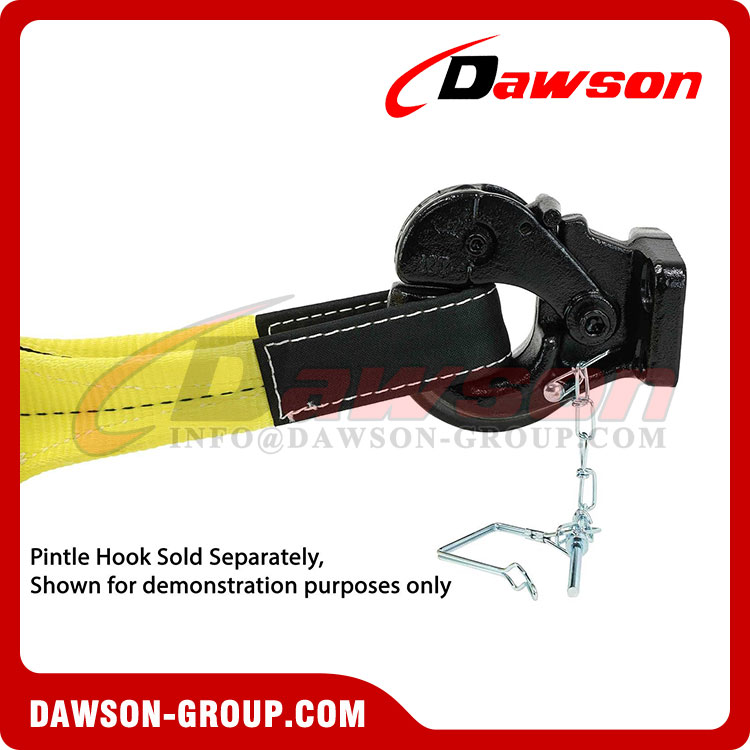 3'' x 20' Recovery Tow Strap Heavy Duty 24,000 lbs Break Strength, Use ...