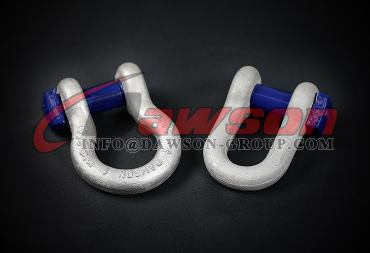 Forged Trawling Dee Shackle with Square Head Oversize Pin, Fishing ...