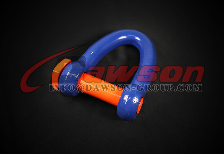 Steel Vee Type Shackles for Fishing, Delta Fishing Shackle, Blue ...