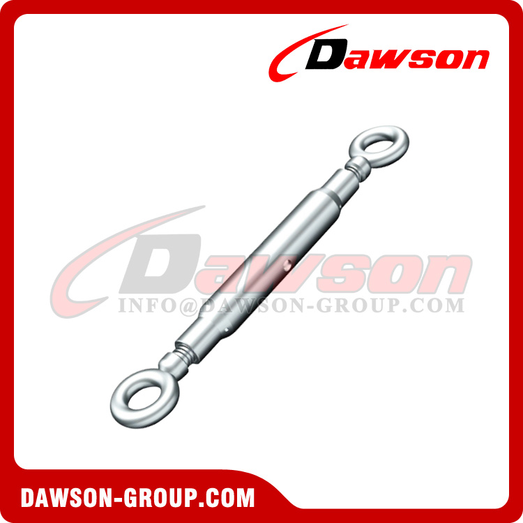 DIN 1478 Steel Pipe Turnbuckle with Eye & Eye, HDG Turnbuckle, White ...