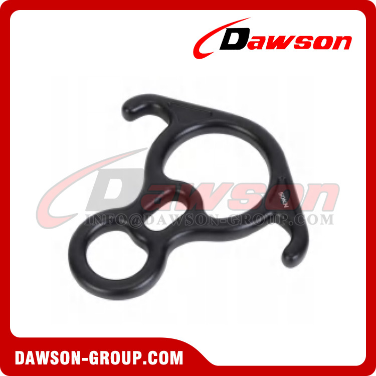 DSJ-A3026 Aluminum Bull Horn Figure 8 Ring, 50kn Rescue Figure 8 ...