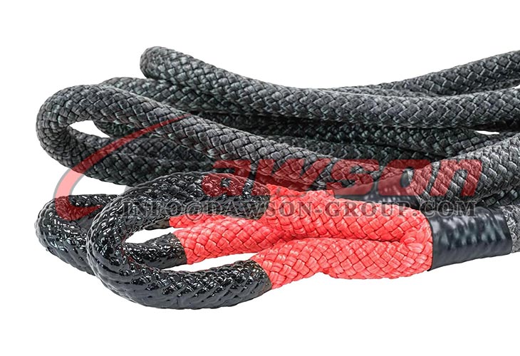 7/8'' x 30 ft Kinetic Energy Recovery & Tow Rope, Red & Black, 28600 ...