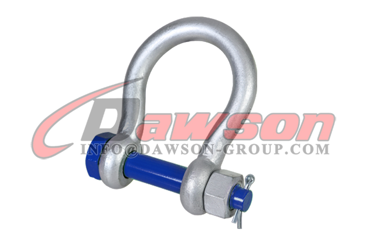 Grade 8 Bow Shackles with Safety Bolt and Wider Shackle Mouth, G8 ...