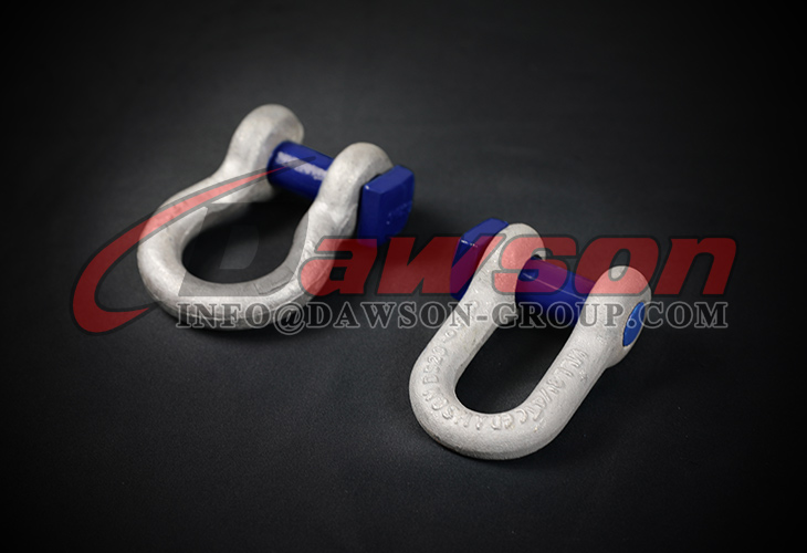Forged Trawling Dee Shackle with Square Head Oversize Pin, Fishing ...