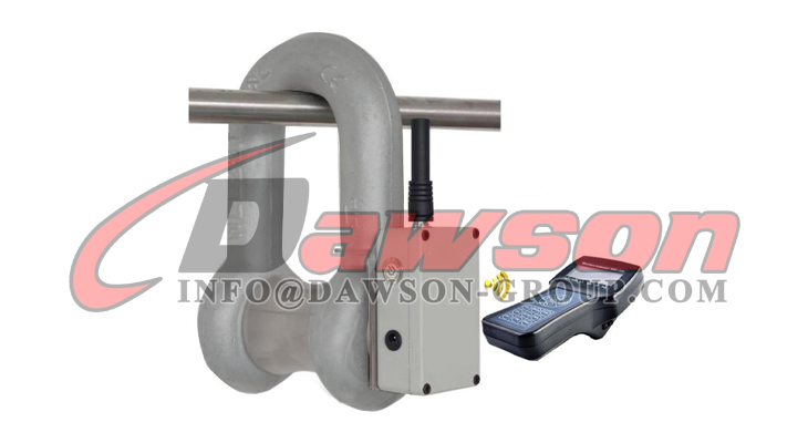 DS-LC-7506W 1-500T Wireless Shackle Load Cell, Load Cell Shackle for ...